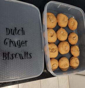 Dutch Ginger Biscuits - MyMumSaid